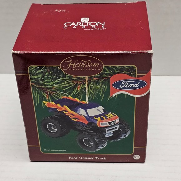 Carlton Cards | Holiday | Carlton Cards 203 Ford Monster Truck F50 ...